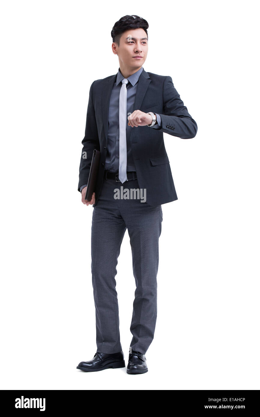 Person checking Cut Out Stock Images & Pictures - Alamy