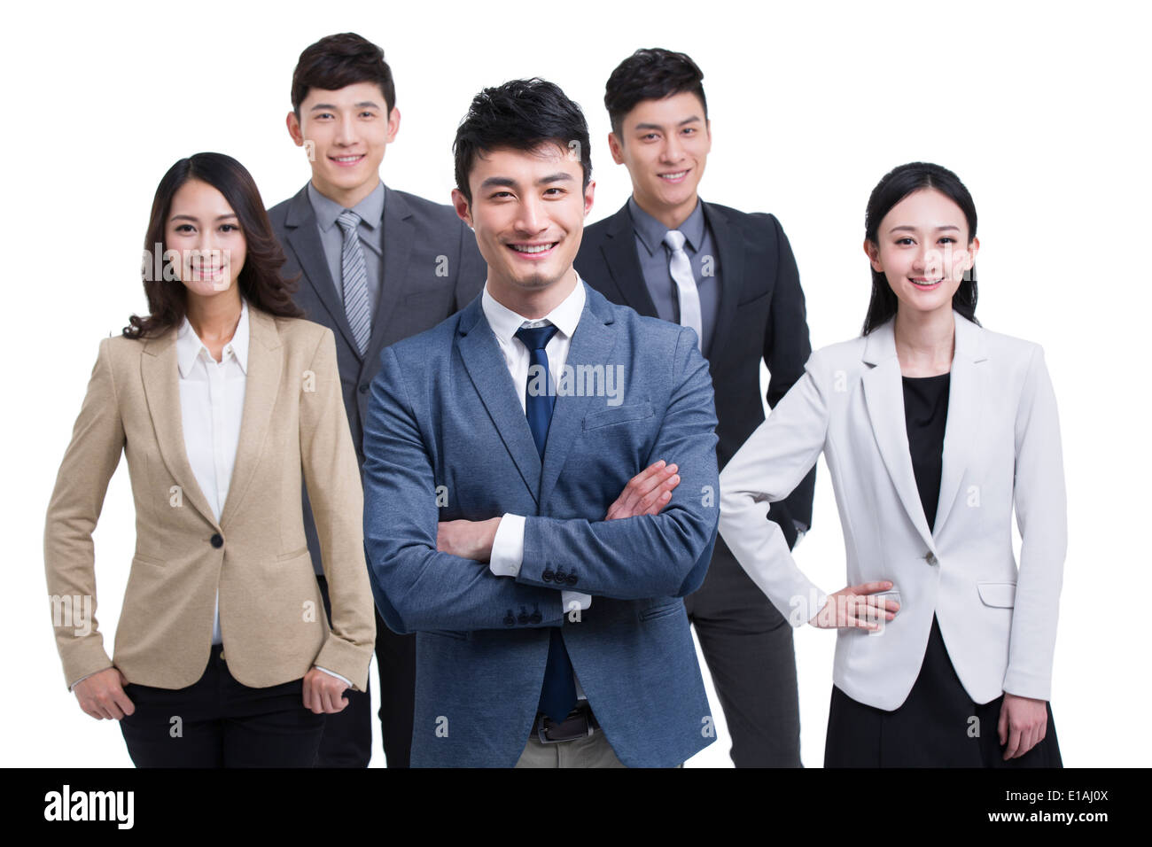 Group of successful business people Stock Photo - Alamy