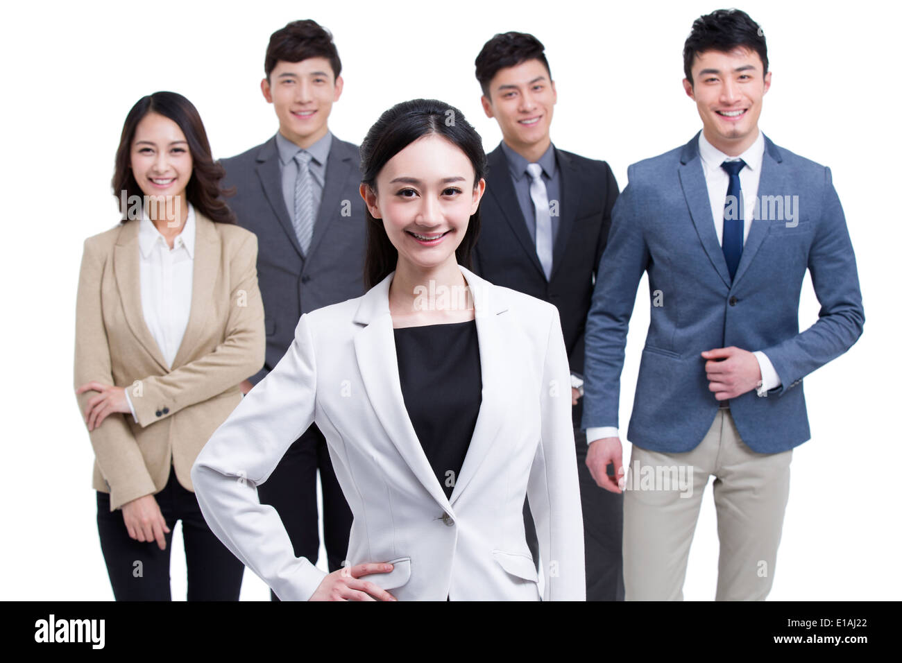 Group of successful business people Stock Photo - Alamy