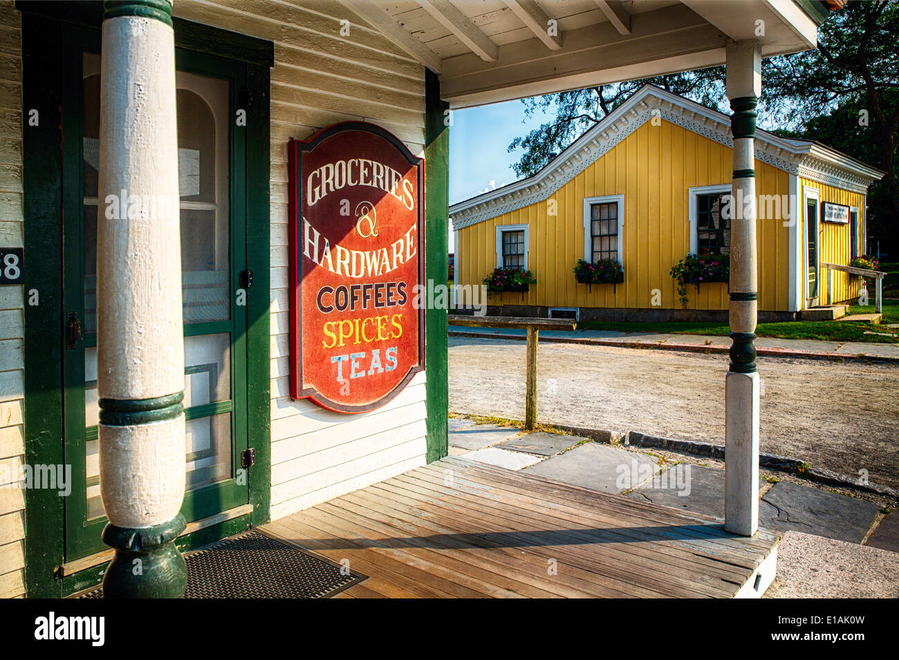 Buildings of seaport village hi-res stock photography and images - Alamy