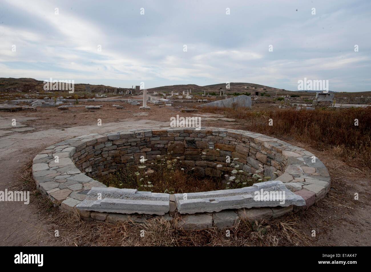 (140529) -- DELOS, May 29, 2014 (Xinhua) -- Photo taken on May 28, 2014 ...