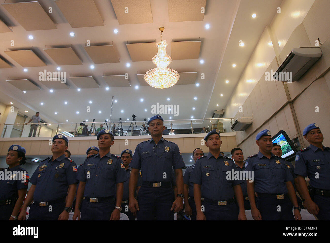 Quezon City, Philippines. 29th May, 2014. Members of the United Nations ...