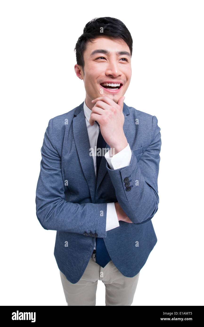 Hand of chin Cut Out Stock Images & Pictures - Alamy