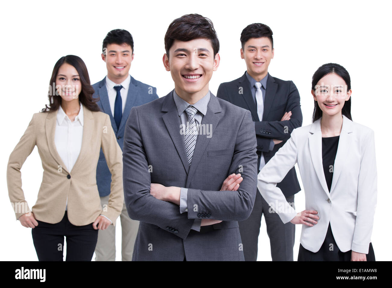 Group of successful business people Stock Photo - Alamy