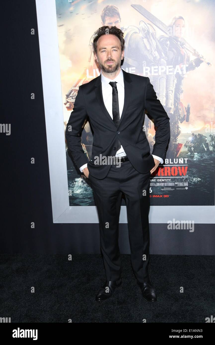 New York, NY, USA. 28th May, 2014. Kick Gurry at arrivals for EDGE OF ...