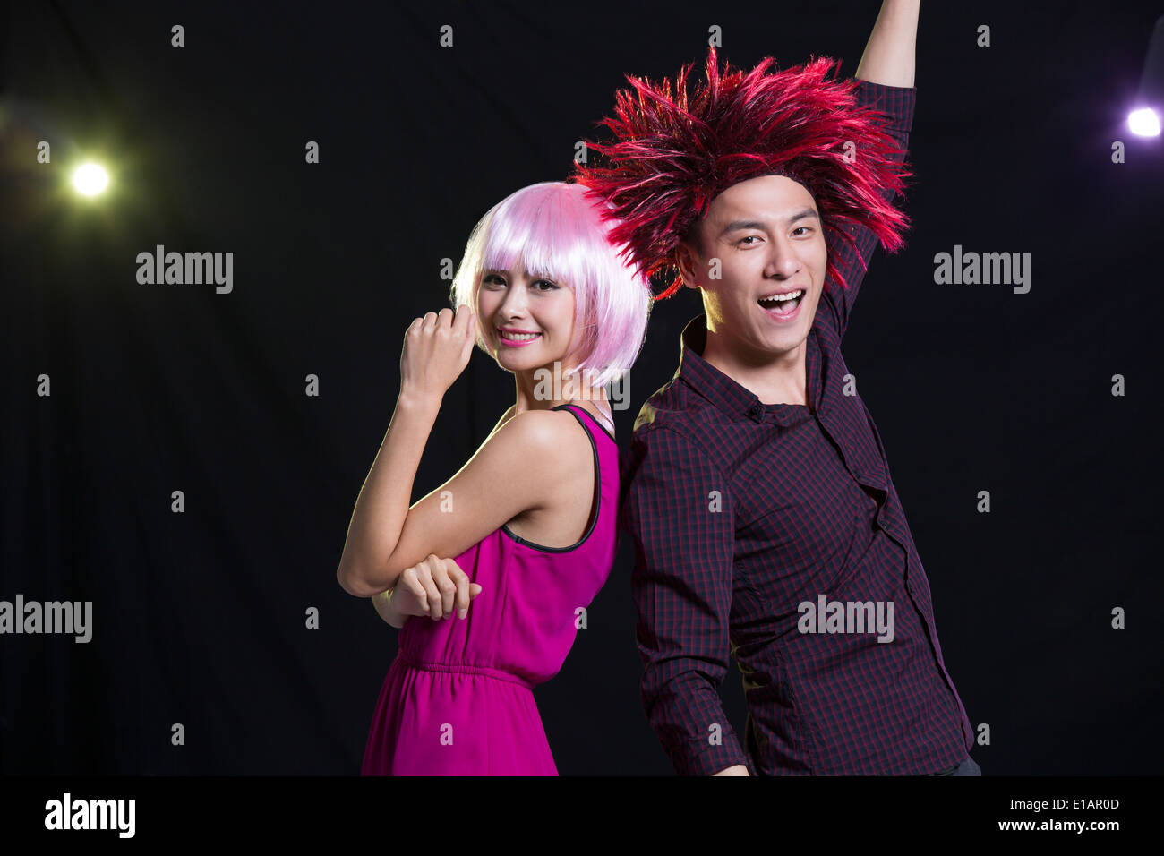 Back view of his wig hi-res stock photography and images - Alamy