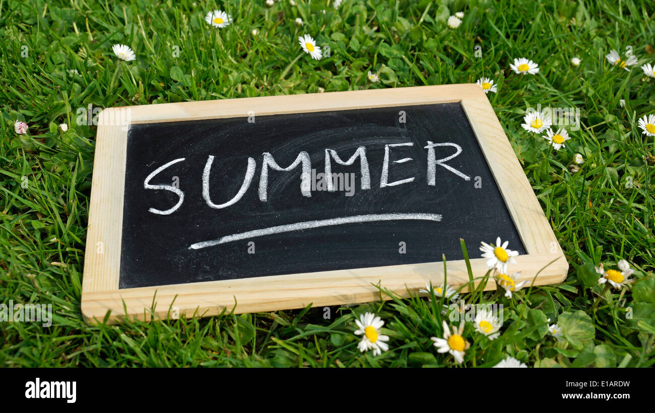 Nature sign written flowers hi-res stock photography and images - Alamy