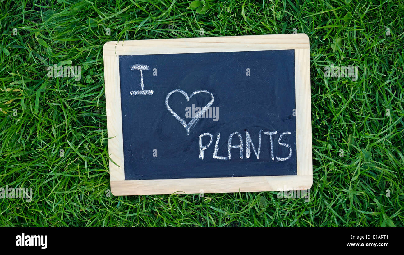 Written in plants hi-res stock photography and images - Alamy