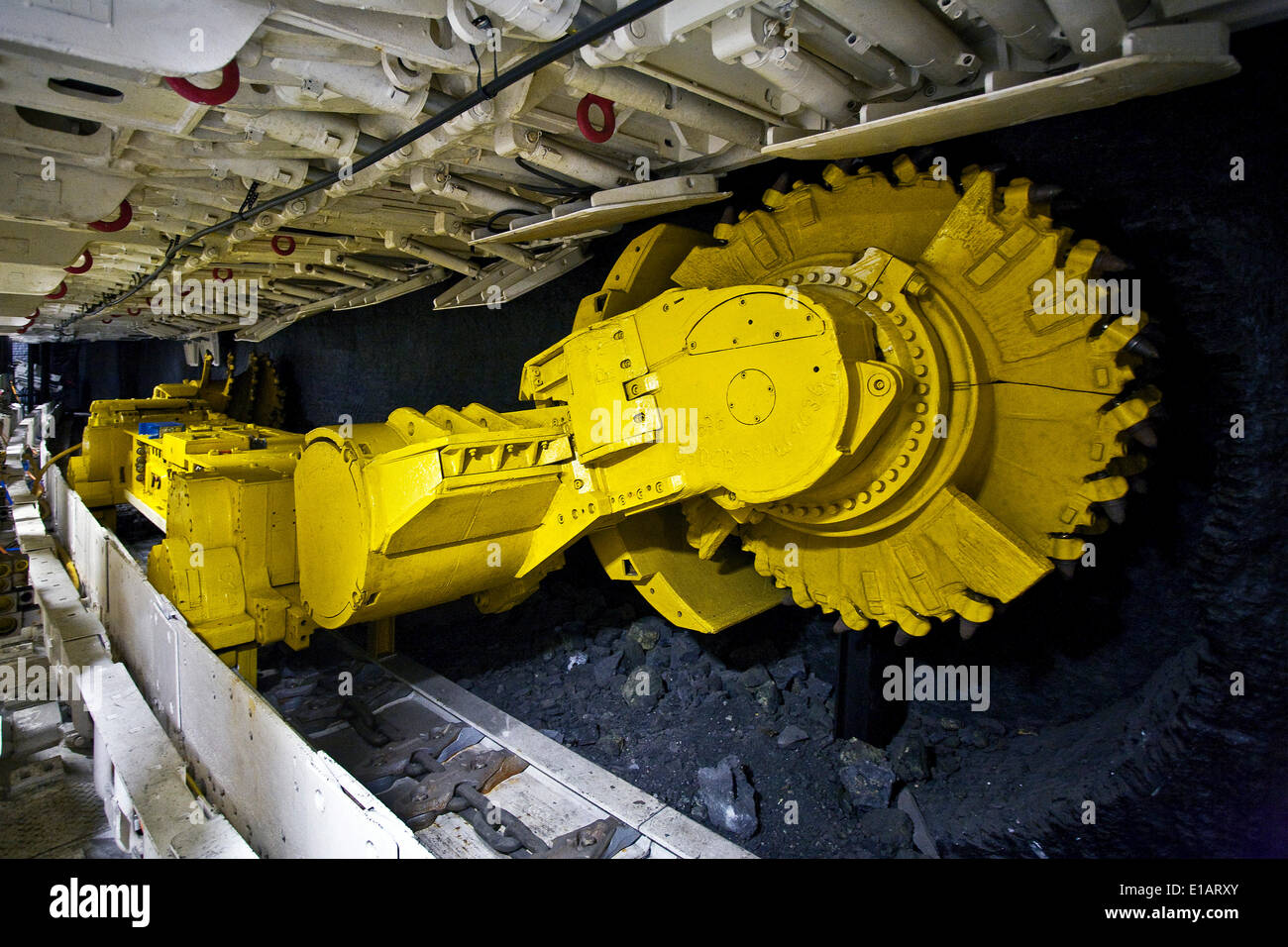 Visitor mine constructed to resemble a real mine, German Mining Museum ...