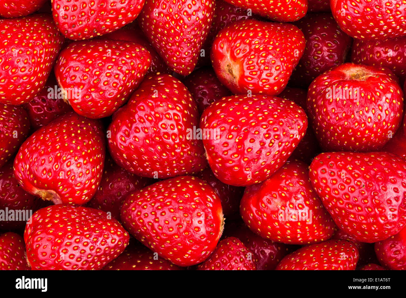 Strawberry background hi-res stock photography and images - Alamy