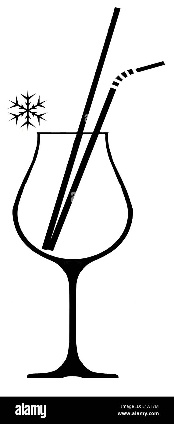 Fancy glass illustration hi-res stock photography and images - Alamy