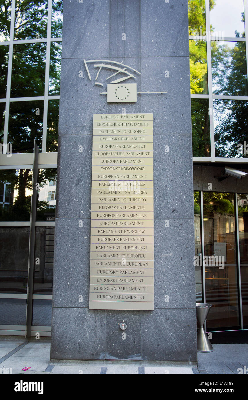 Paul henri spaak building hi-res stock photography and images - Alamy