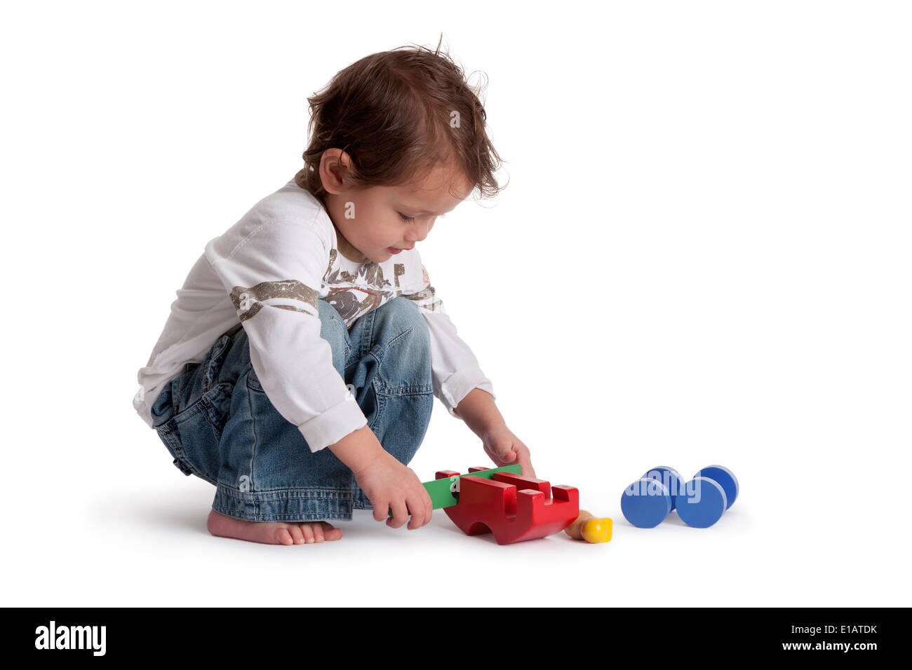 Putting together toy Cut Out Stock Images & Pictures - Alamy