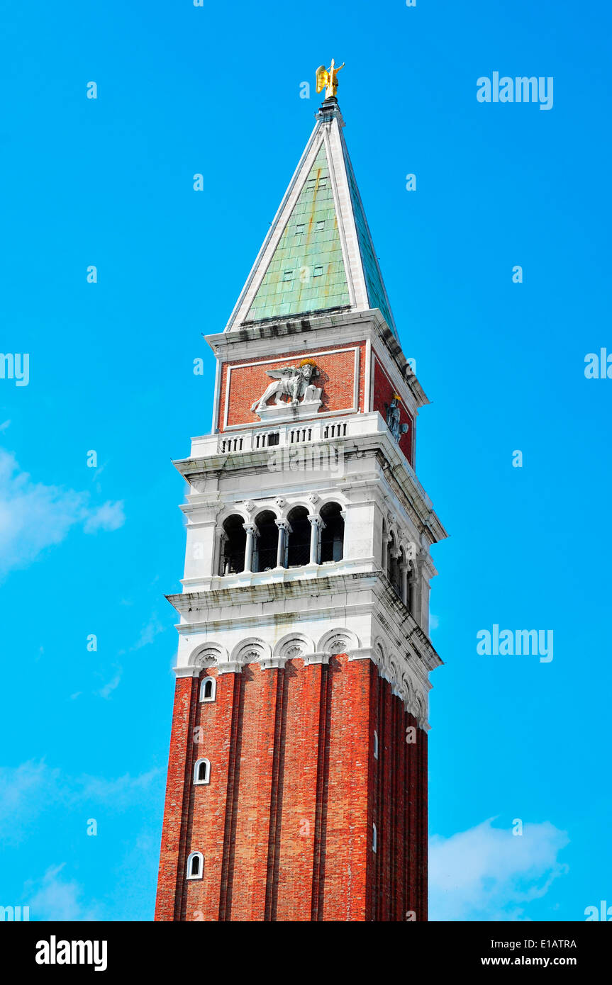 San marco campanile top hi-res stock photography and images - Alamy
