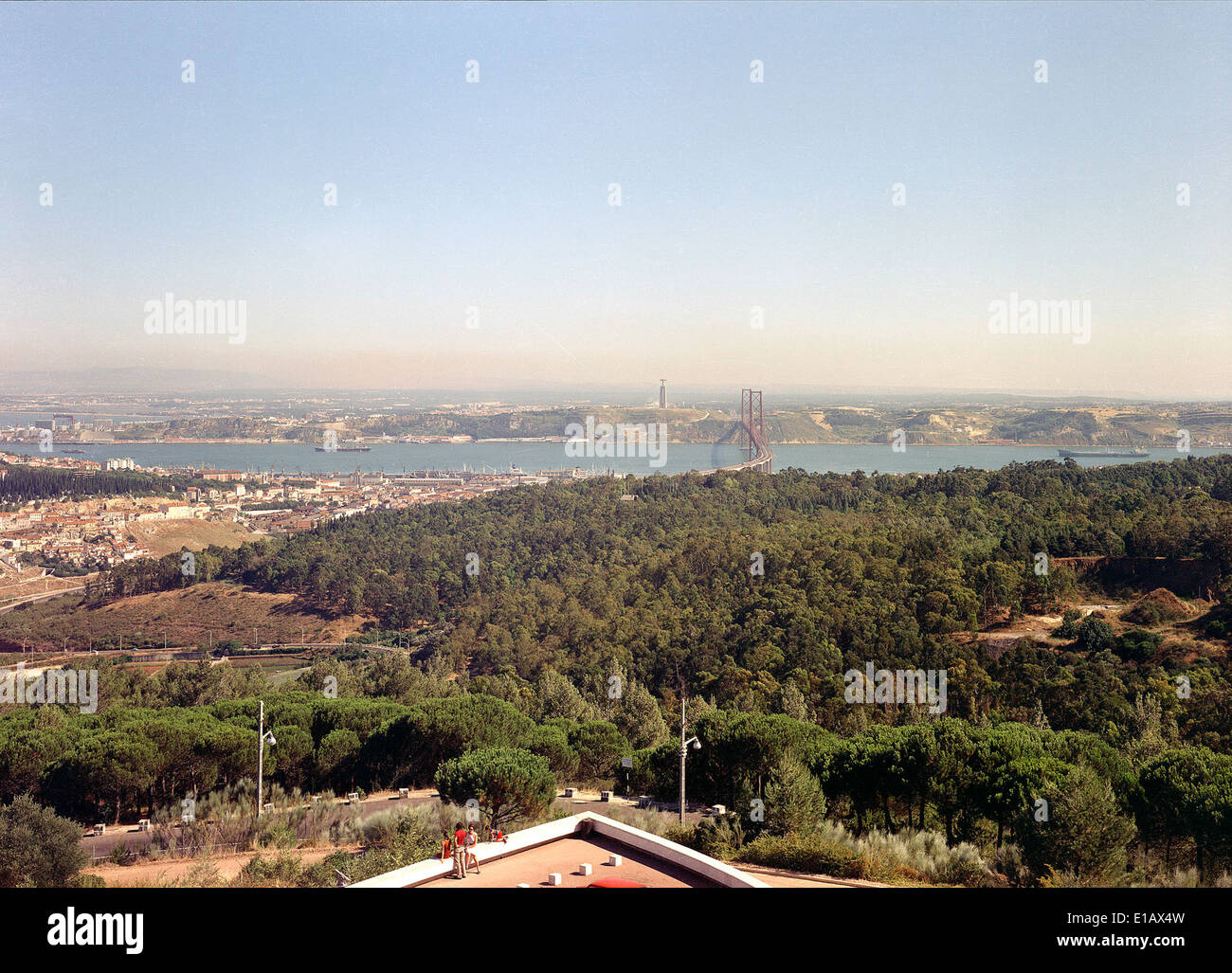 Ponte 25 de Abril is a suspension bridge in Lisbon, Portugal, spanning ...