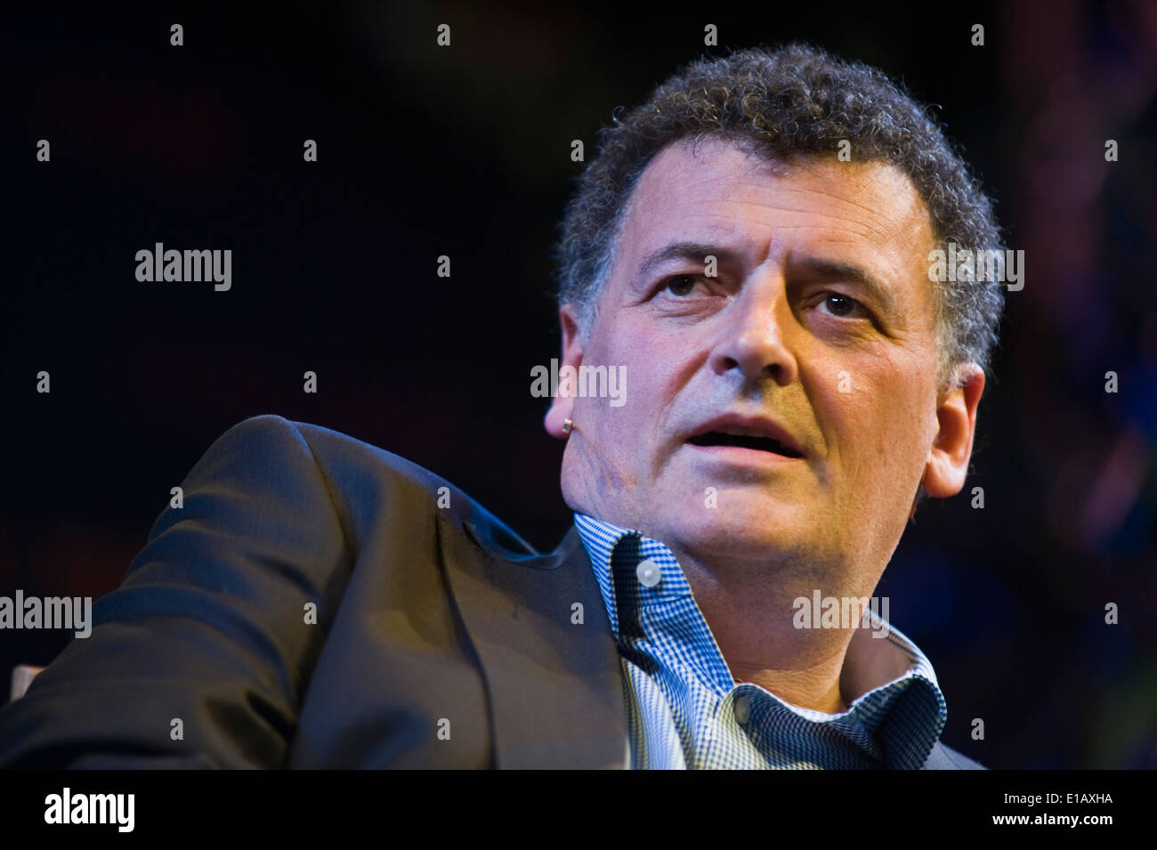 Steven Moffat screenwriter talking about his work on Dr Who & Sherlock ...