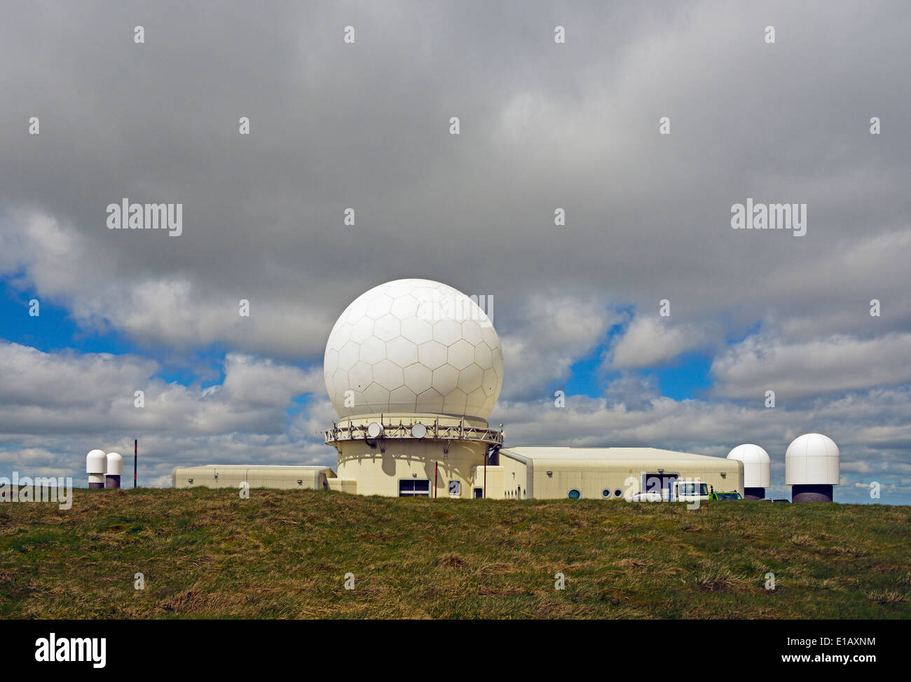 National Air Traffic Services radar station. Great Dun Fell, Cumbria ...