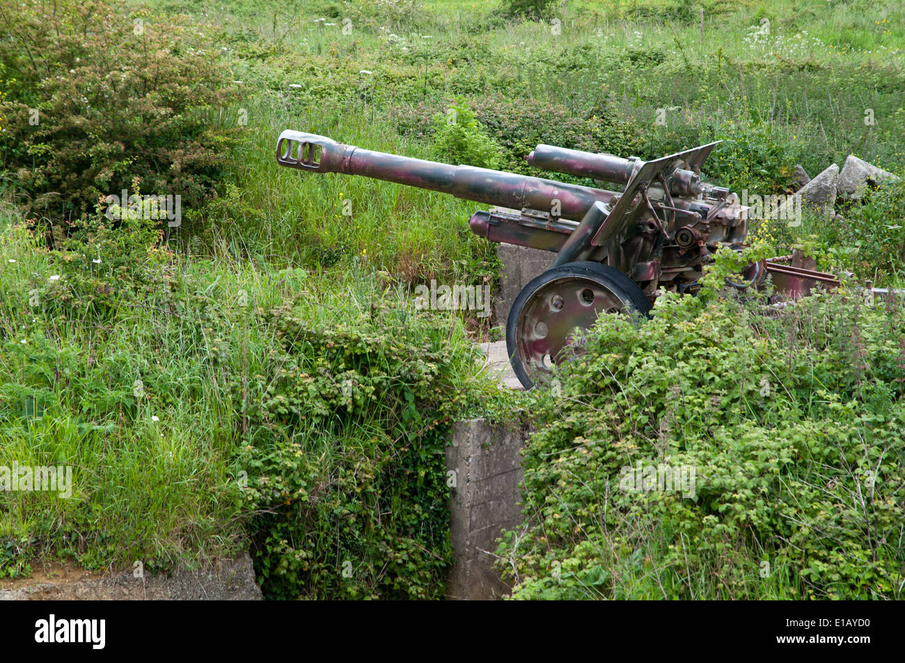 German howitzer ww2 hi-res stock photography and images - Alamy