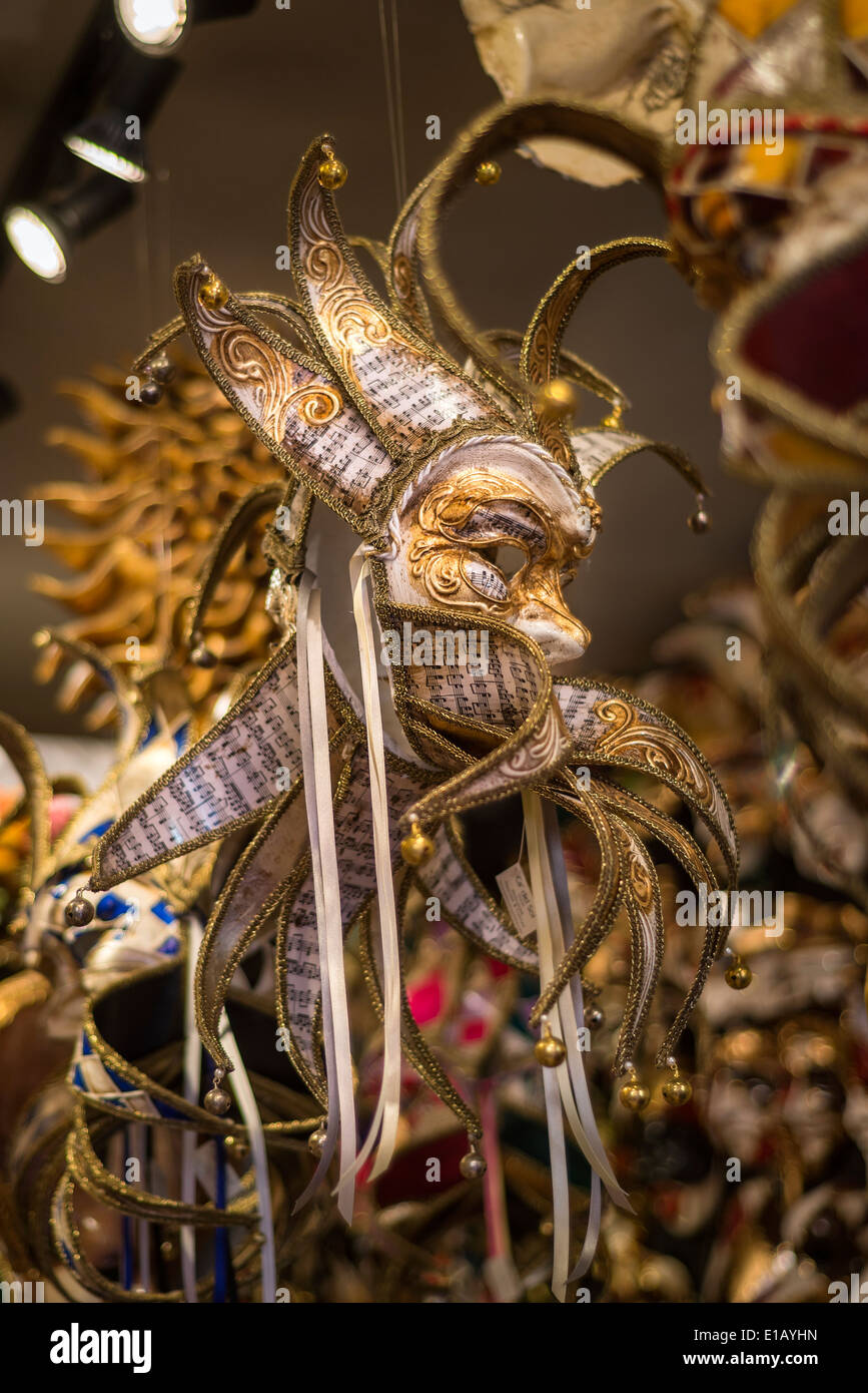 Typical Venice mask Stock Photo - Alamy