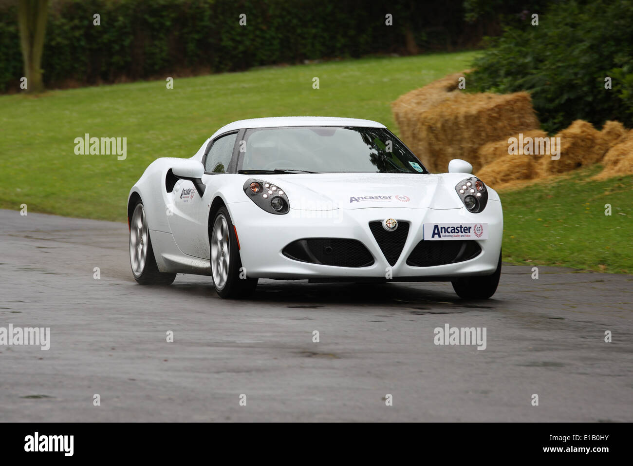 A car competes in the Motorsport At The Palace Sprint at Crystal Palace ...