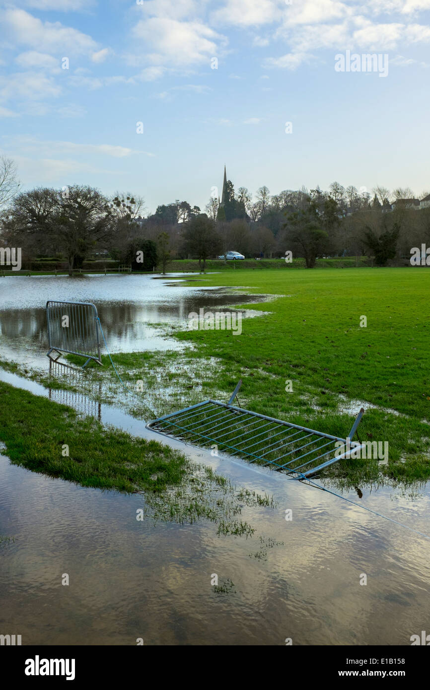 Flooded recreation ground hi-res stock photography and images - Alamy