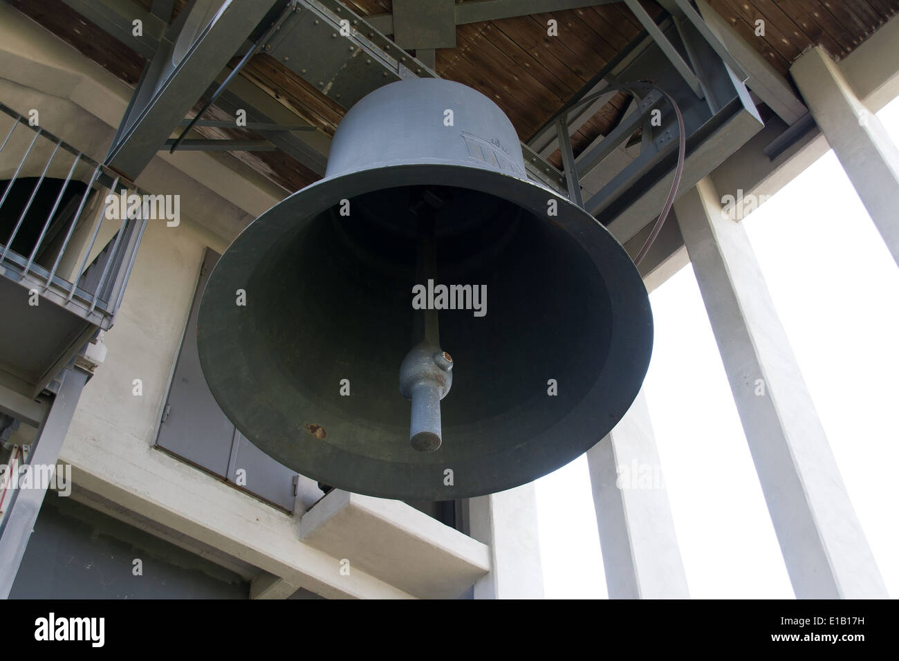 Olympic Bell at the Glockenturm, Berlin, Germany Stock Photo - Alamy
