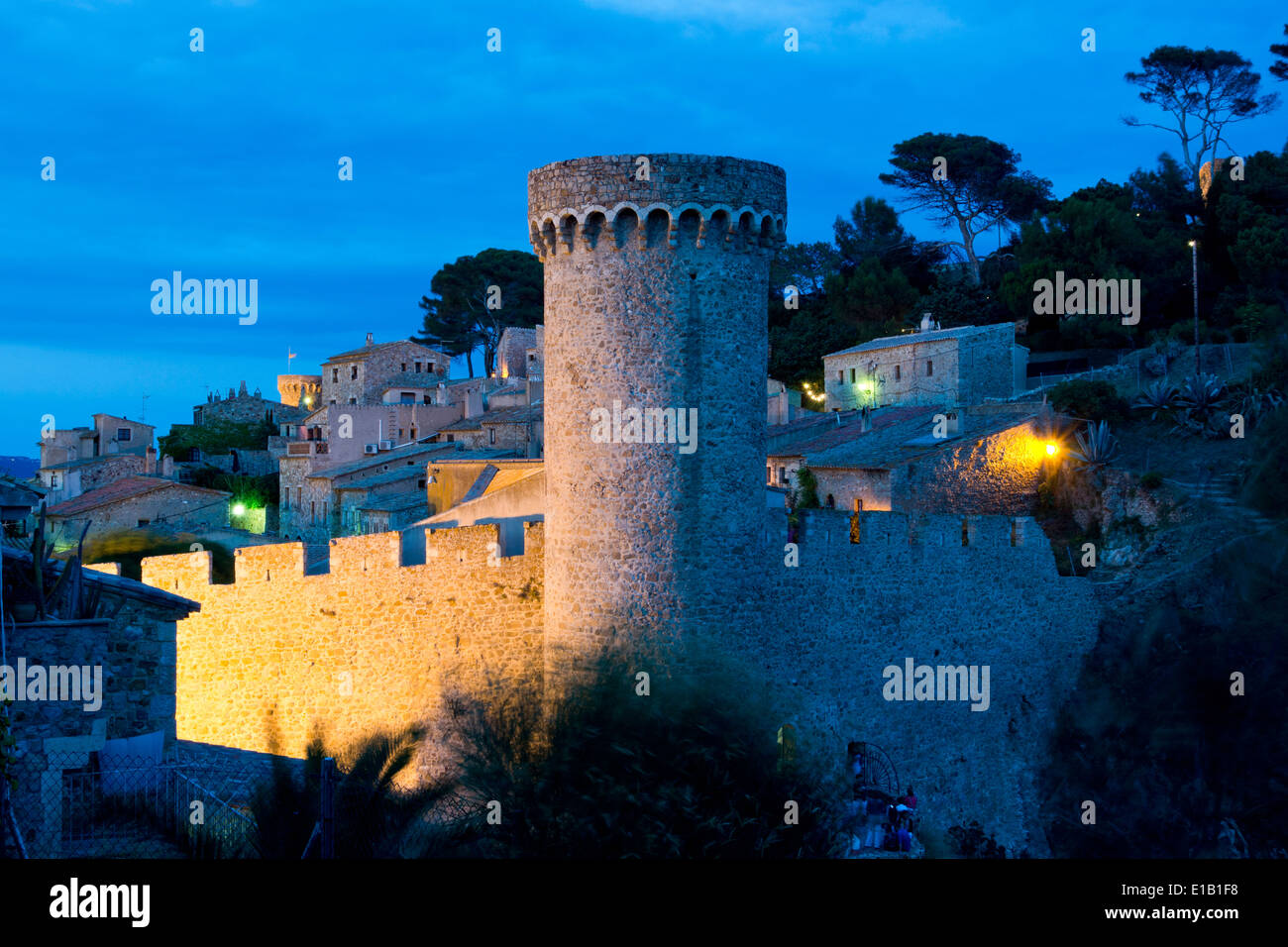 Tossa de mar castle hi-res stock photography and images - Alamy
