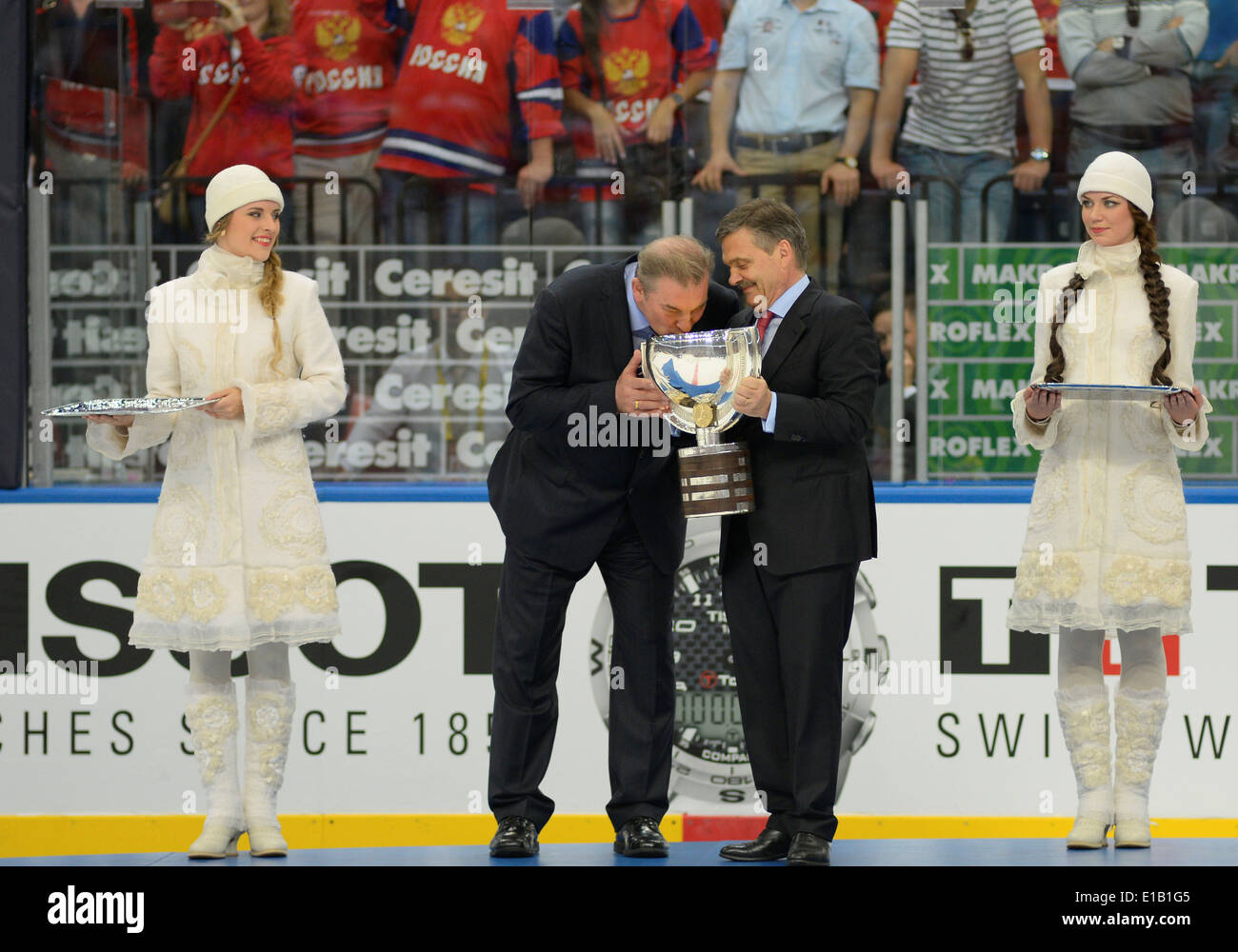 Iihf trophy hi-res stock photography and images - Alamy