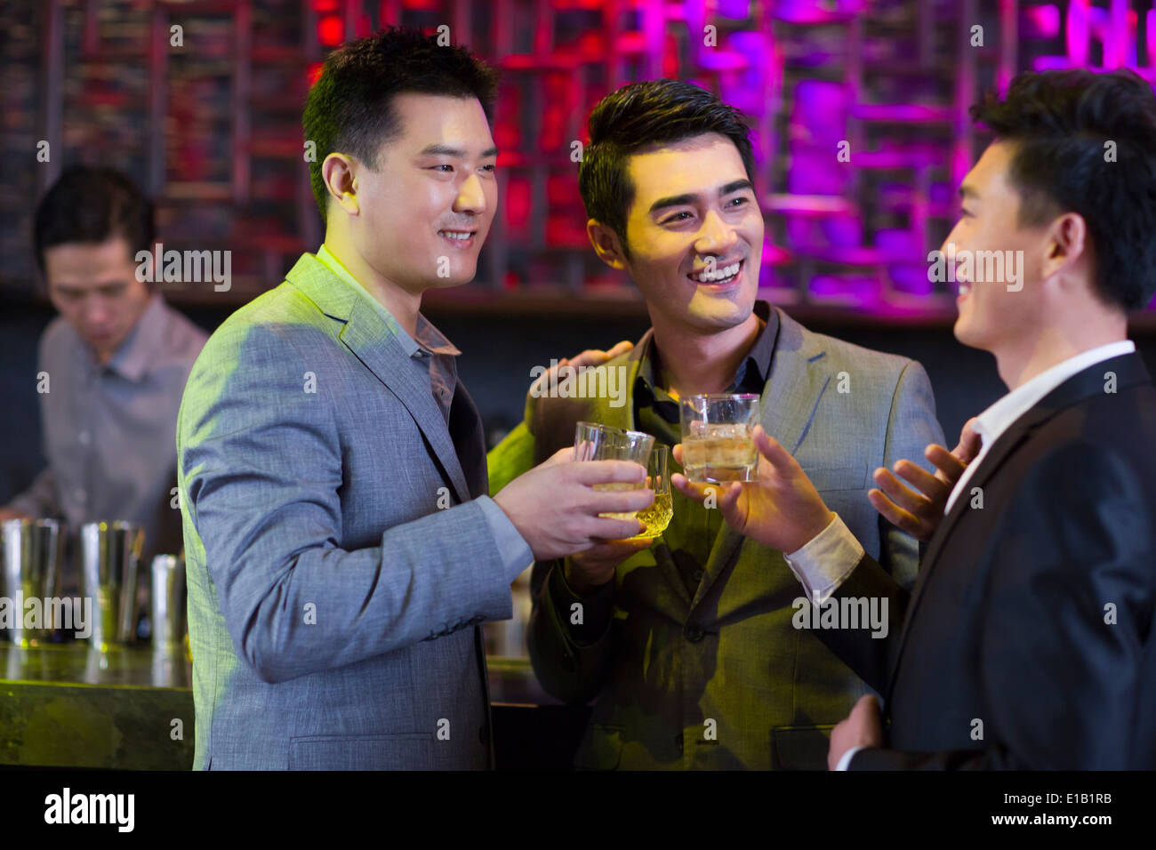 Friends men nightclub not women hi-res stock photography and images - Alamy