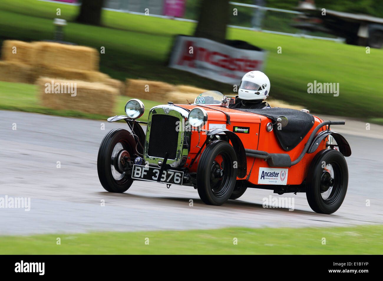 A car competes in the Motorsport At The Palace Sprint at Crystal Palace ...