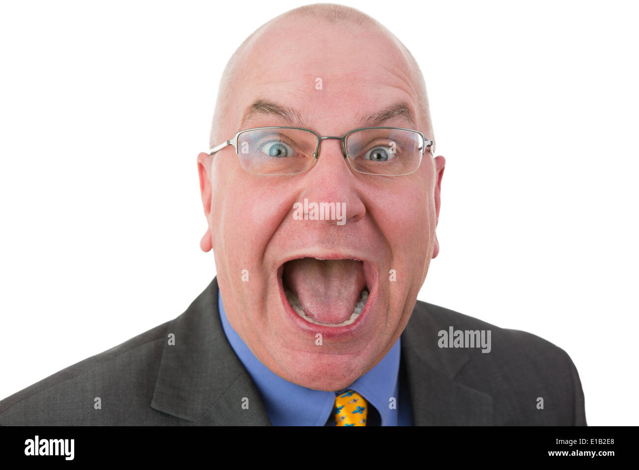 Mouth open wide man hi-res stock photography and images - Alamy