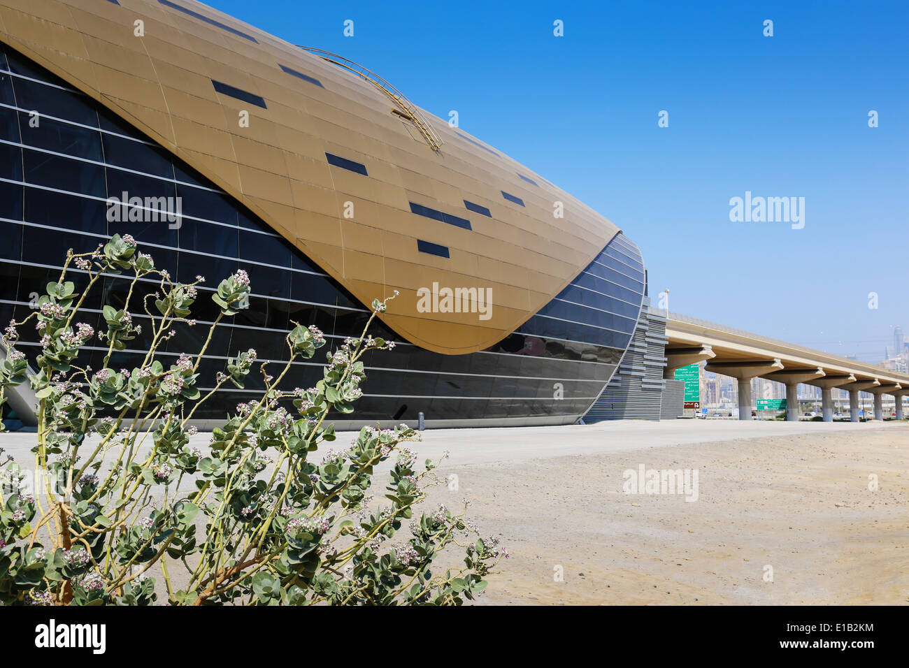 Dubai metro subway station architecture modern dubai hi-res stock ...