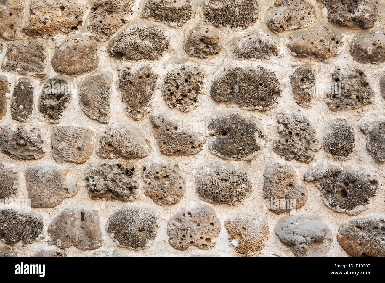 stone wall of large stones Stock Photo - Alamy