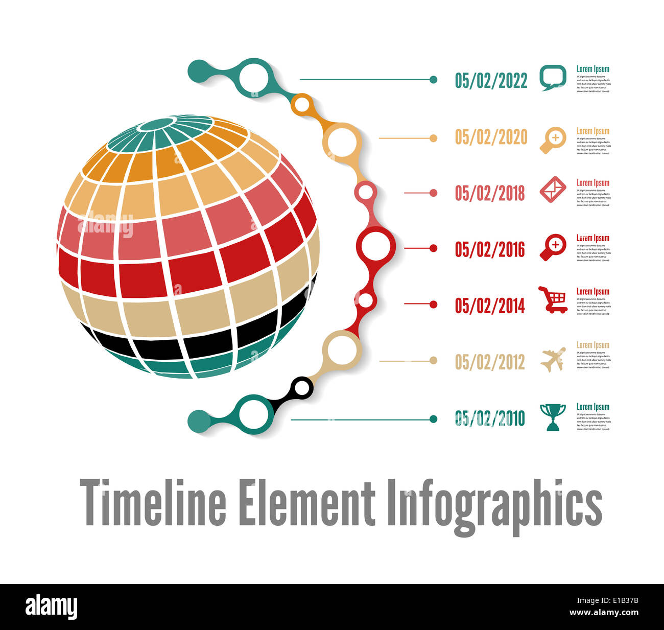 Timeline earth hi-res stock photography and images - Alamy