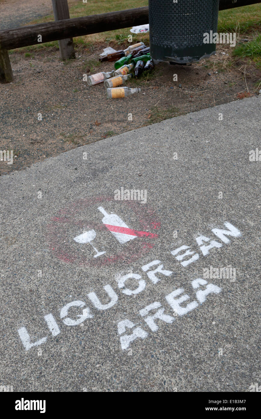 Alcohol ban area hi-res stock photography and images - Alamy