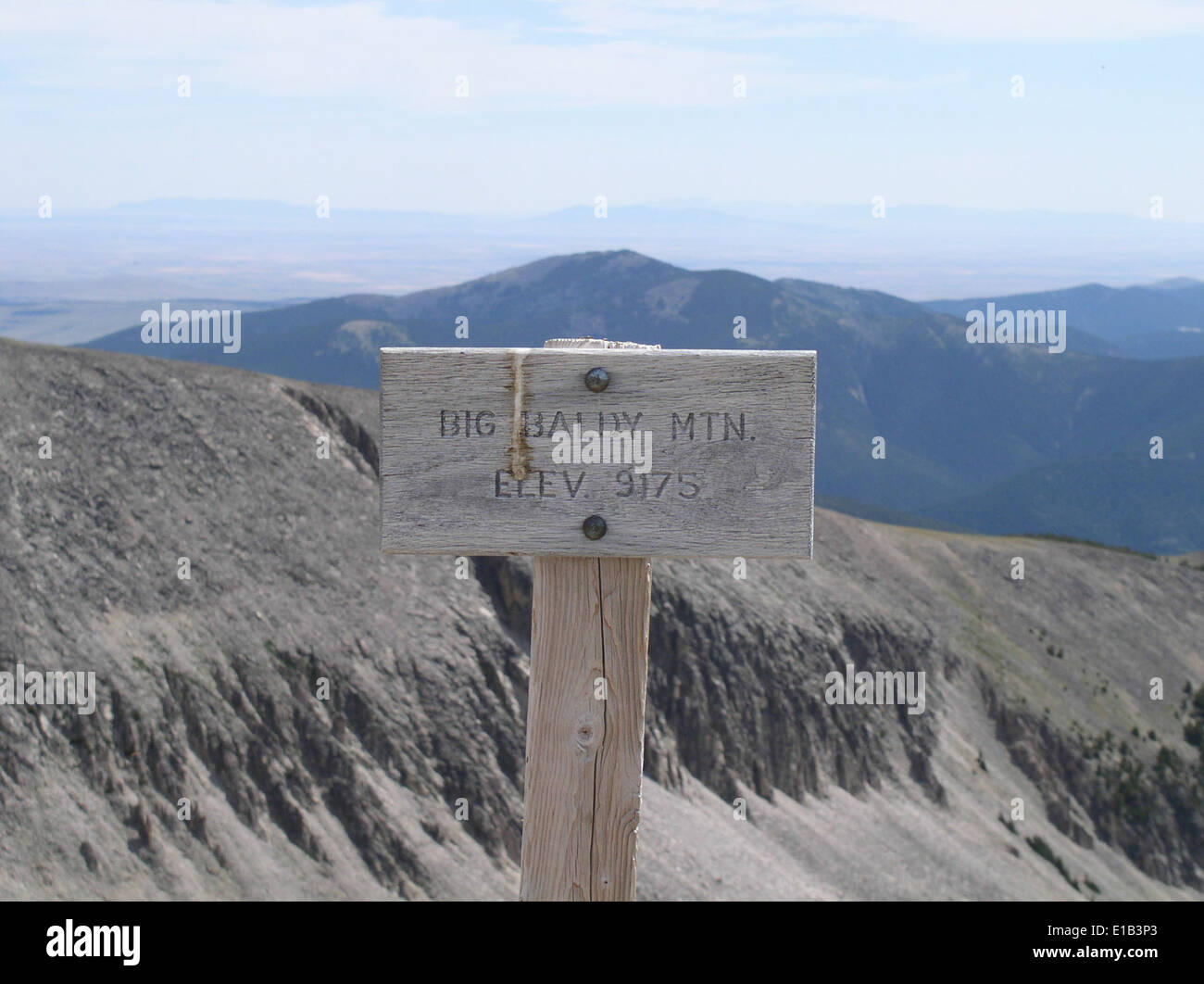 The Big Baldy Sign marks an iconic spot along the Lewis and Clark ...