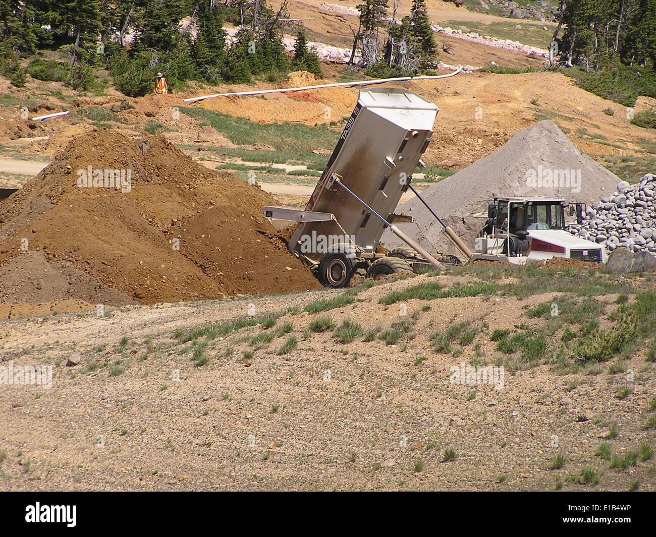 The New World Mine site in Gallatin National Forest represents a ...