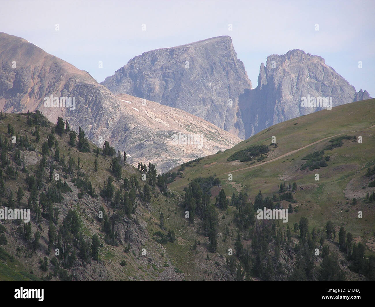 Mountains - Gallatin National Forest Stock Photo - Alamy