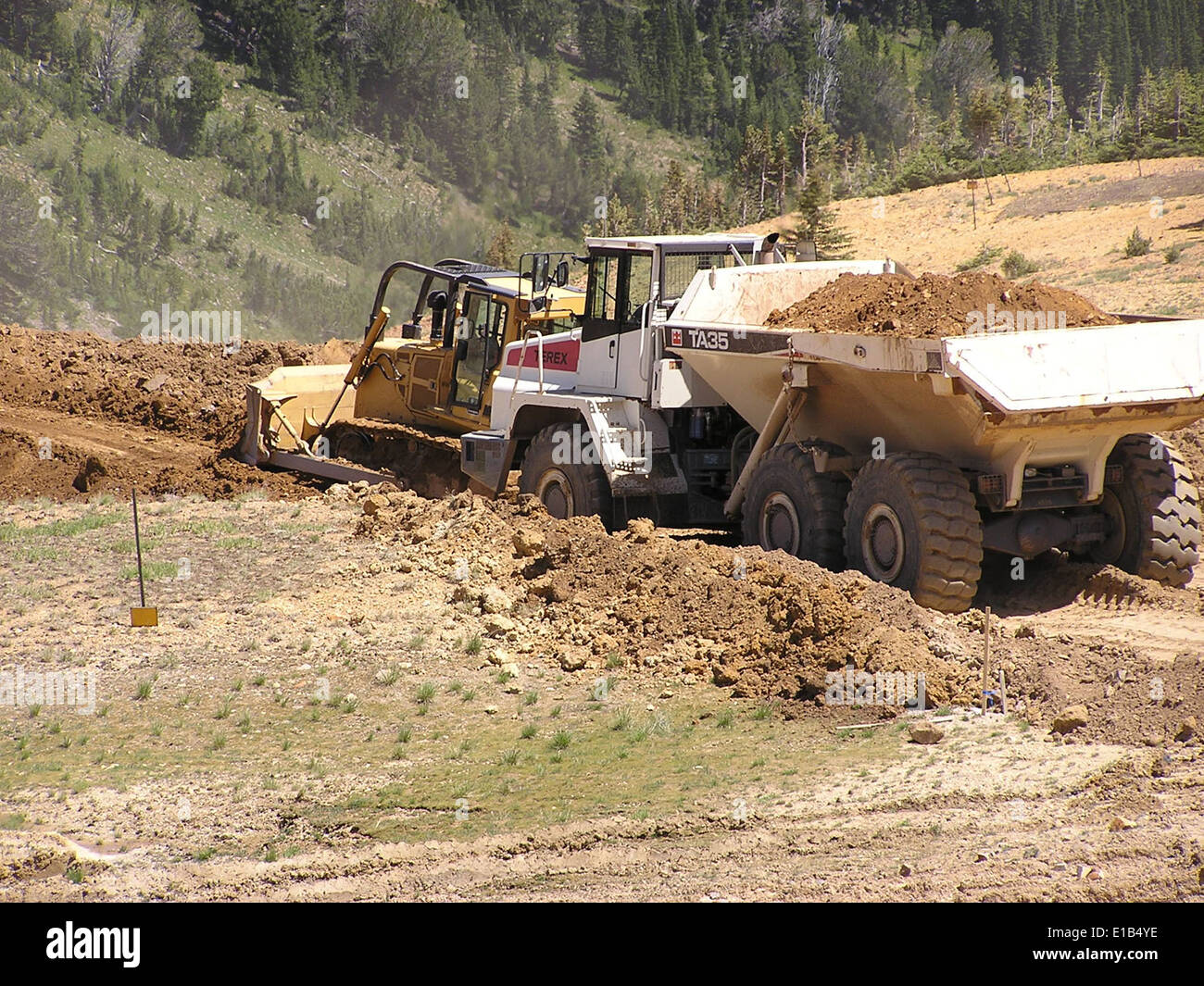 The New World Mine Site is located in the Gallatin National Forest and ...