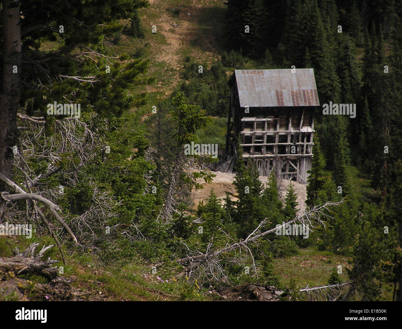The New World Mine site, located in the Gallatin National Forest ...