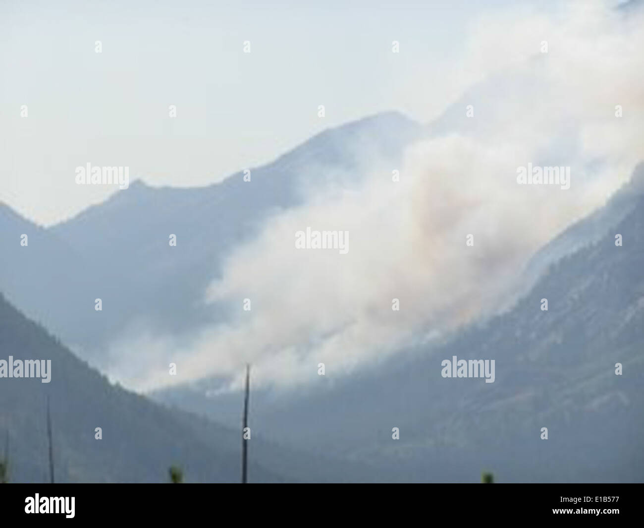 Rockin Fire - Bitterroot National Forest Stock Photo - Alamy