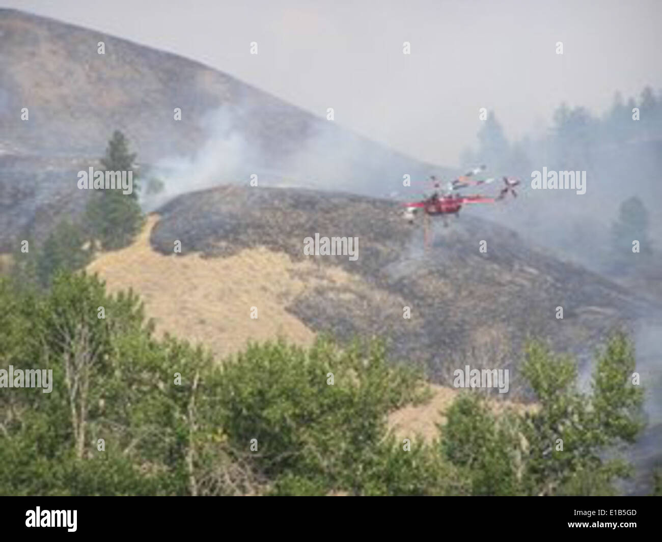 The CB Ranch Fire, located near Hamilton, Montana, was a significant ...
