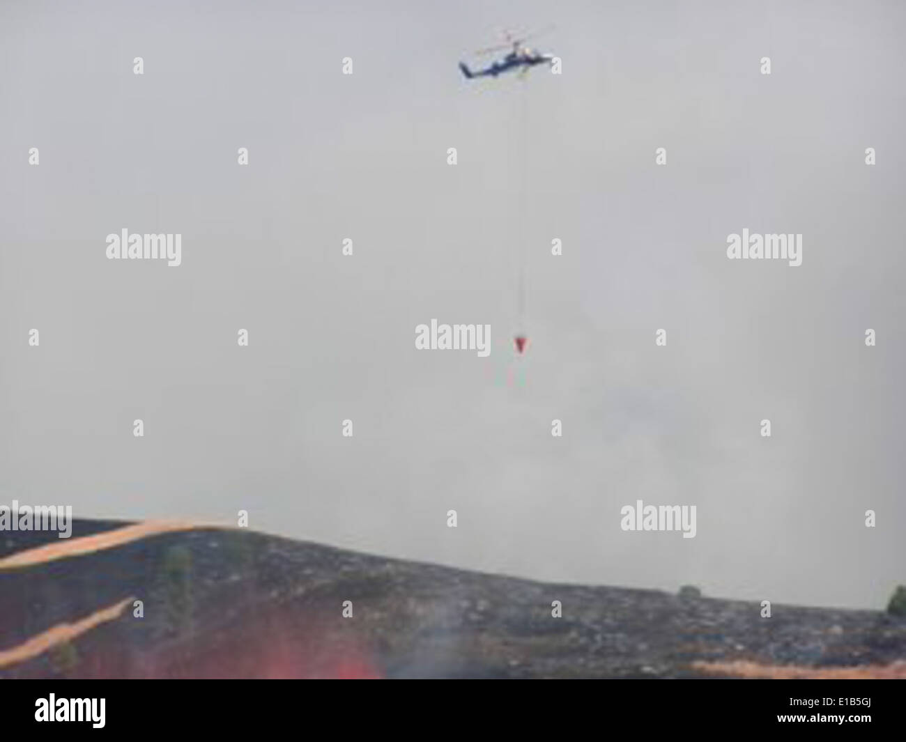 CB Ranch Fire - Near Hamilton, Montana Stock Photo - Alamy