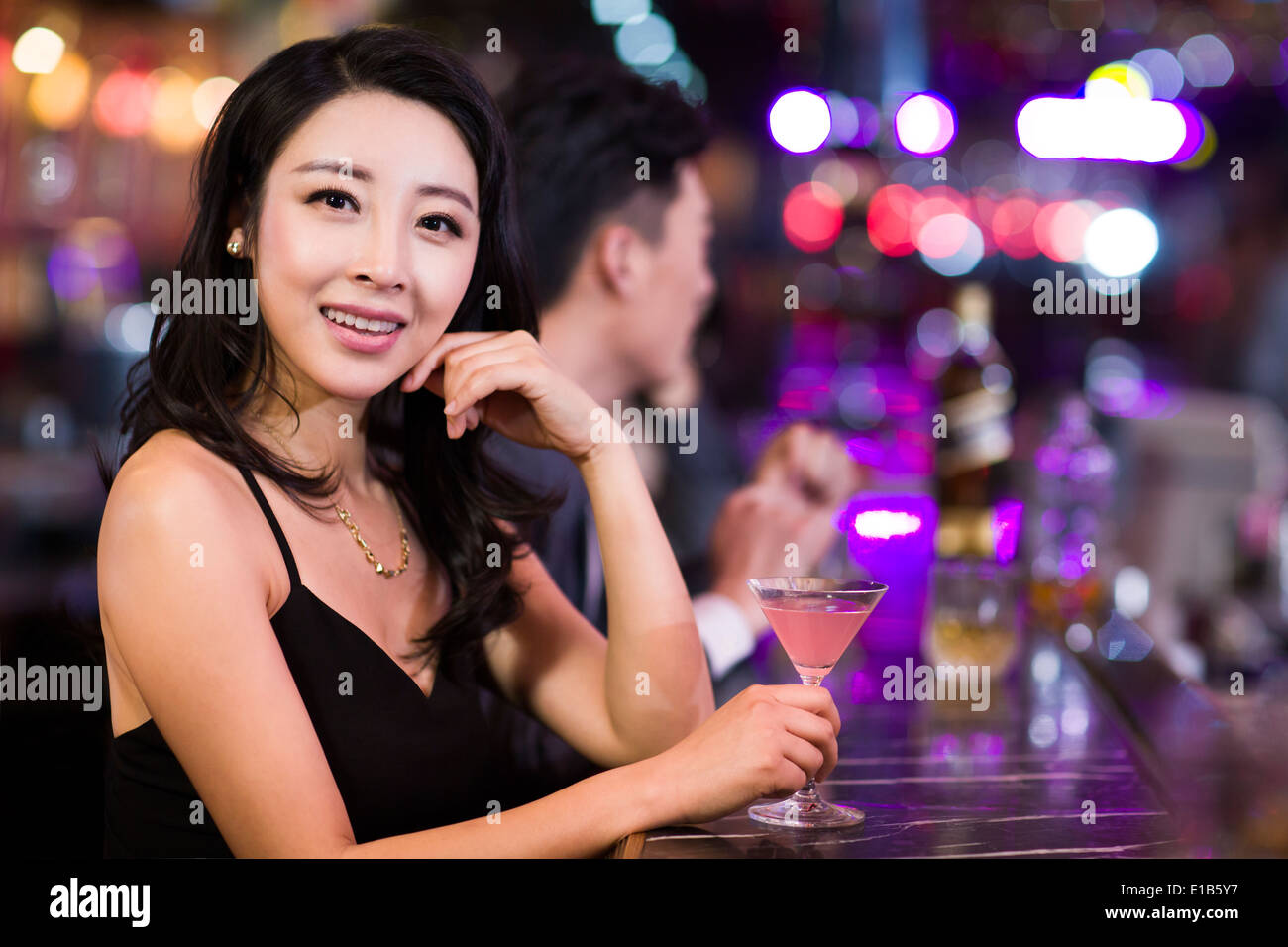 Bar mid adult hi-res stock photography and images - Alamy