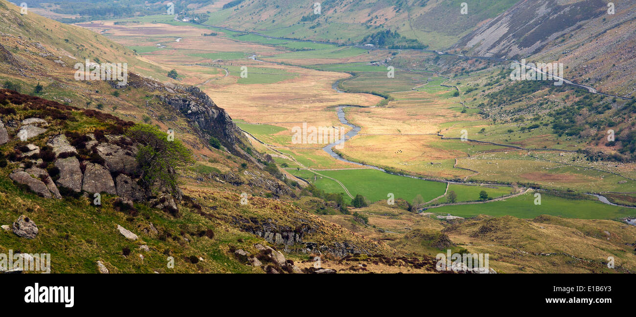 Nant ffrancon valley hi-res stock photography and images - Alamy