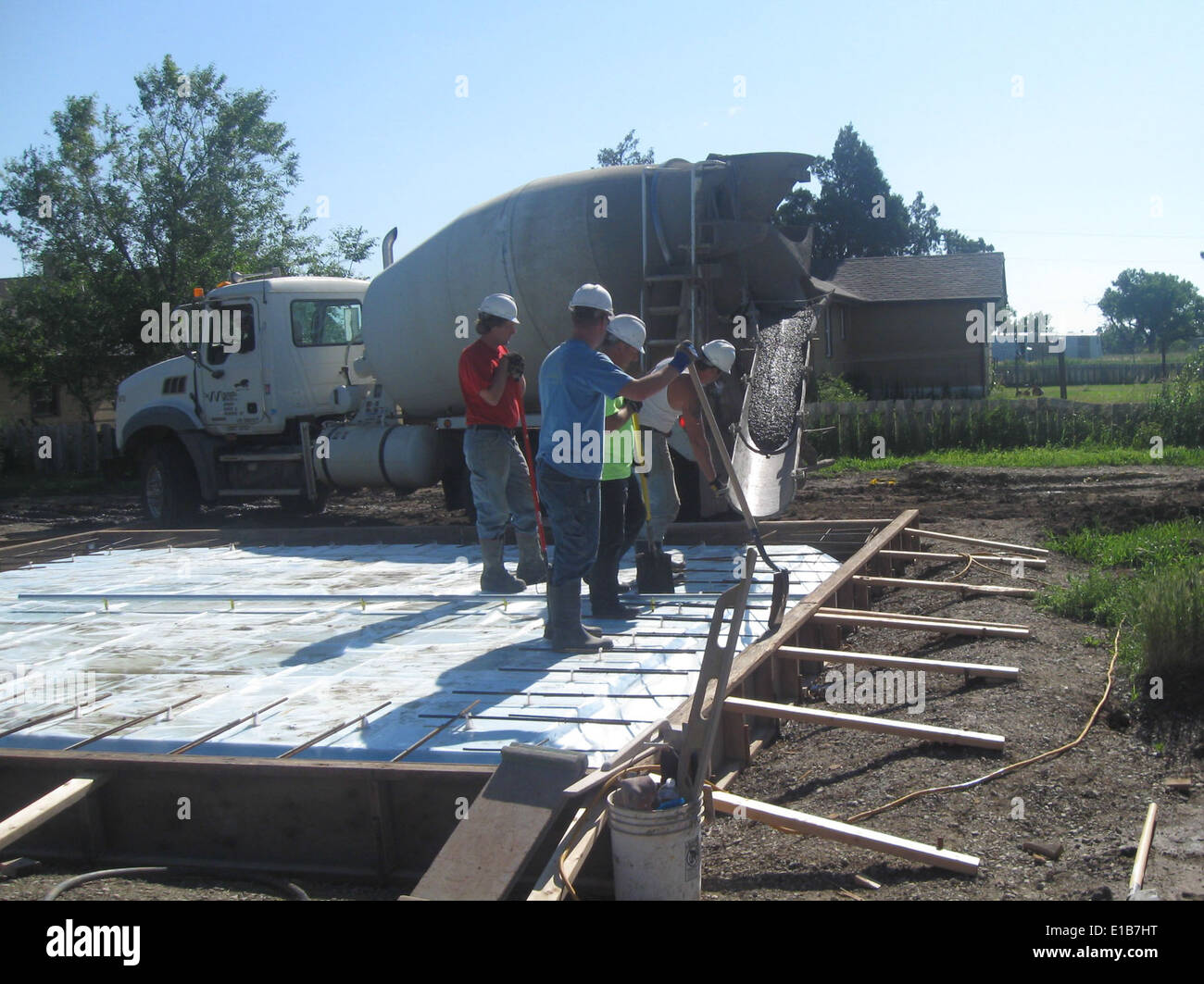 Construction of the new Sioux Ranger District office in Camp Crook ...