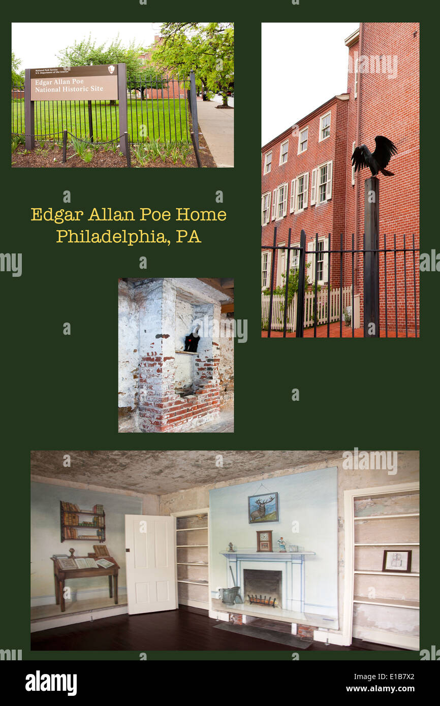 Edgar allan poe house hi-res stock photography and images - Alamy