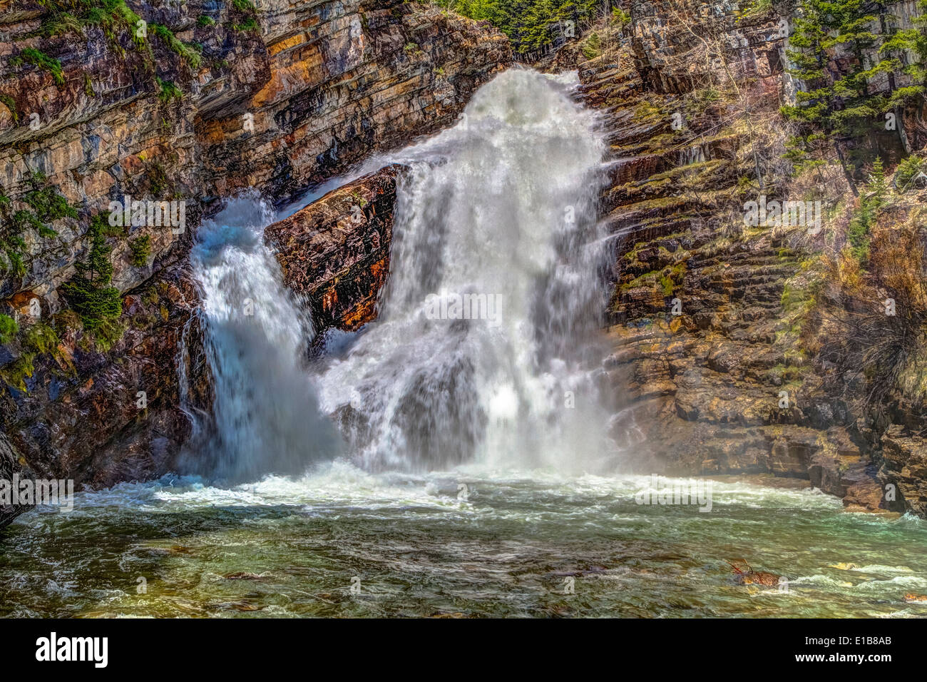 Cameron falls alberta hi-res stock photography and images - Alamy