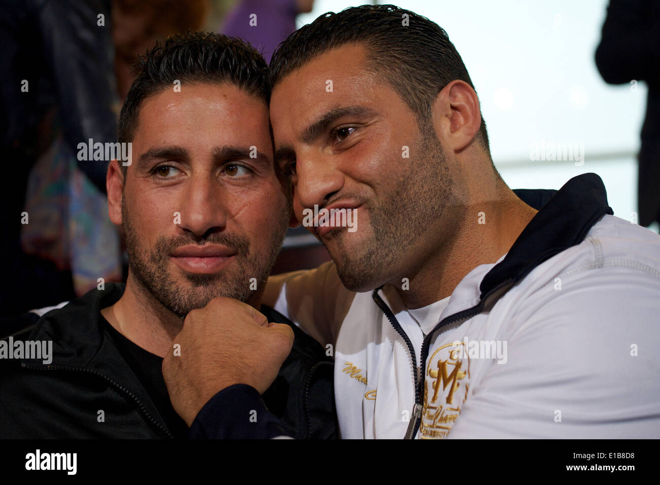 Moscow, Russia. 29th May, 2014. German boxer Manuel Charr after the ...