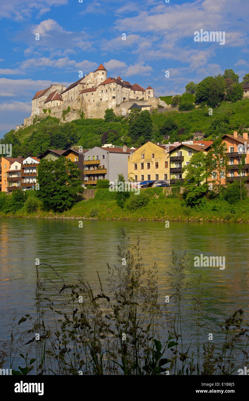 Burghausen, Castle, Altötting district, Upper Bavaria, Bavaria, Germany ...